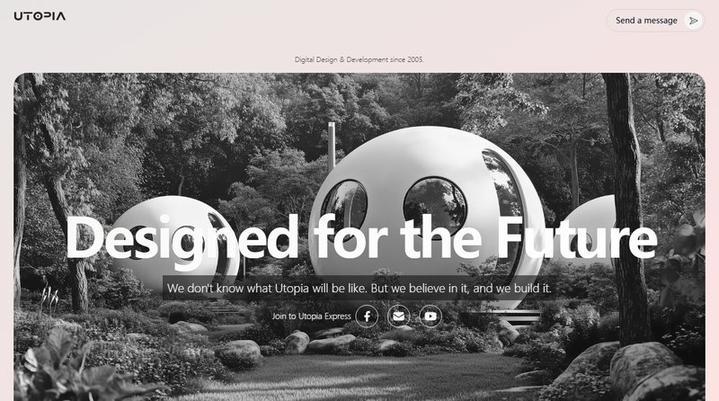 Utopia Express 提供数字设计与开发服务，专注于将未来主义理念转化为实用的数字工具。-SOAI.IM