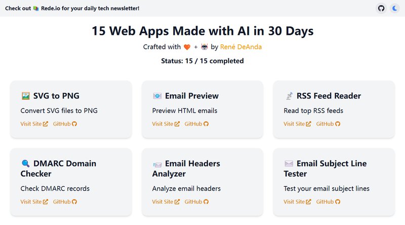 提供15个基于AI的Web应用，涵盖多种实用工具-SOAI.IM