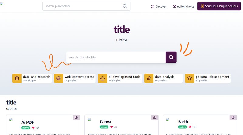 FindPlugin是一个专注于ChatGPT插件和GPTs的探索平台，提供最新的插件发现、热门插件推荐以及编辑精选插件。-SOAI.IM