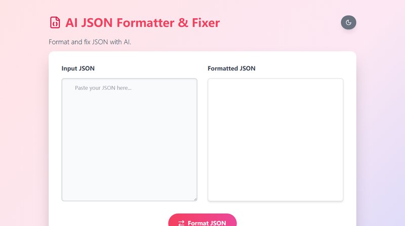 一个提供JSON格式化和修复功能的在线工具-SOAI.IM
