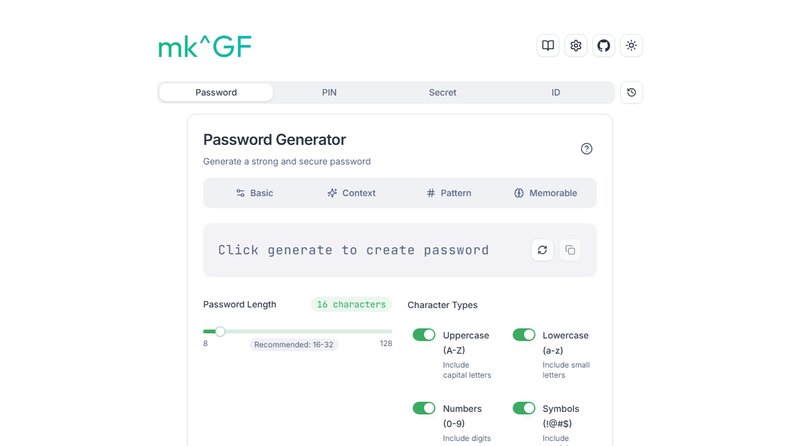 PassGenZ 是一个免费的在线密码生成器，帮助用户生成强而安全的密码。-SOAI.IM