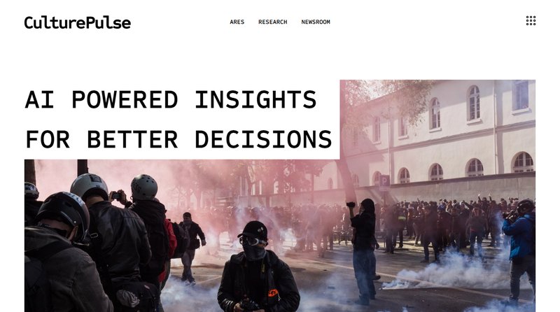 CulturePulse提供基于AI的洞察，帮助在高风险情况下做出更好的决策。-SOAI.IM