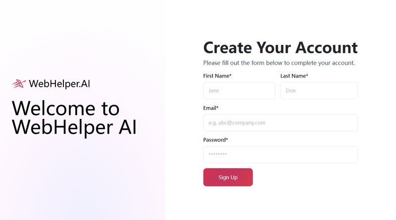 WebHelper.AI 提供账户创建服务-SOAI.IM