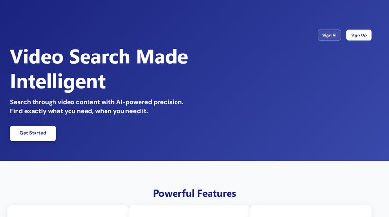 Movielyzer 是一个基于AI技术的智能视频搜索平台，帮助用户快速准确地搜索视频内容。-SOAI.IM