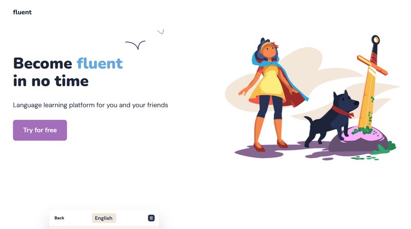 Fluent是一个语言学习平台，提供与AI和真人对话、阅读内容库等功能。-SOAI.IM