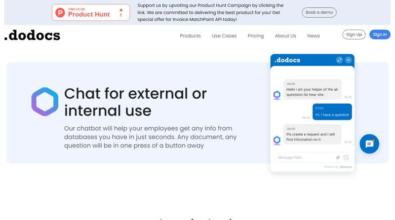 DoDocs提供AI驱动的文档处理和自动化解决方案，帮助企业提高效率。-SOAI.IM