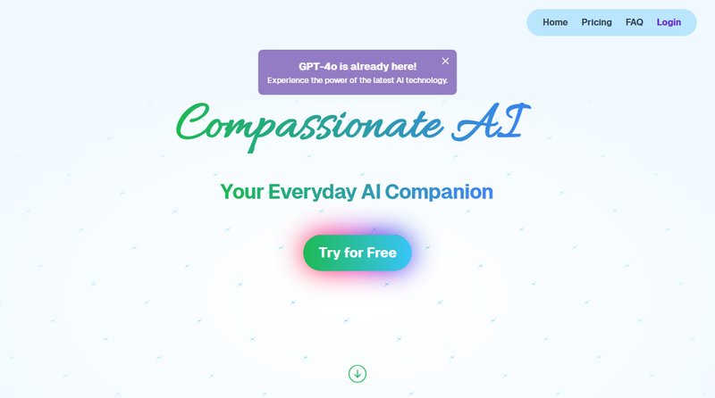 Compassionate AI 是一个个性化的AI伴侣，提供情感支持、职业指导、健康建议等多方面的帮助。-SOAI.IM