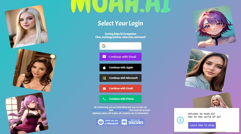 Muah.AI是一个提供AI伴侣聊天、照片交换、语音聊天等功能的平台。-SOAI.IM