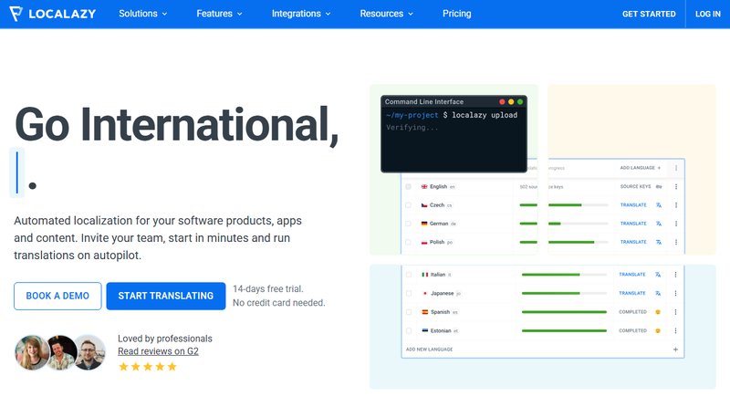 Localazy是一个自动化软件本地化平台，提供多语言翻译和管理服务-SOAI.IM