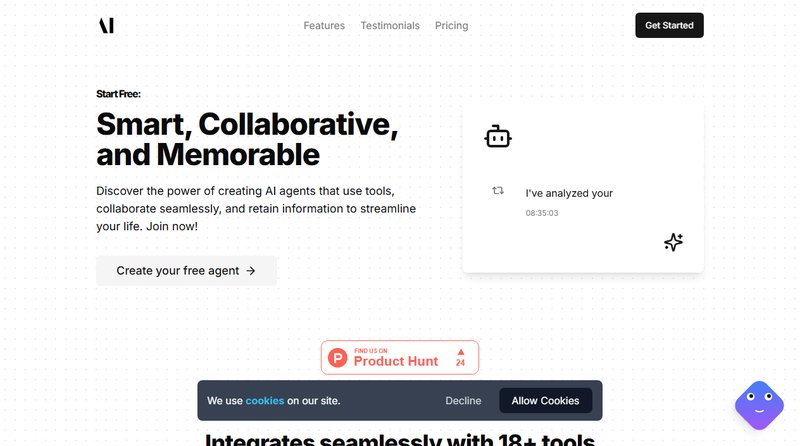 AIxLab提供创建自定义AI代理的服务，帮助用户简化工作流程。-SOAI.IM