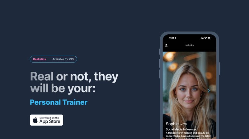 Realistics是一款基于最新AI技术的虚拟助手应用，提供多种角色和功能，帮助用户解决各种问题。-SOAI.IM