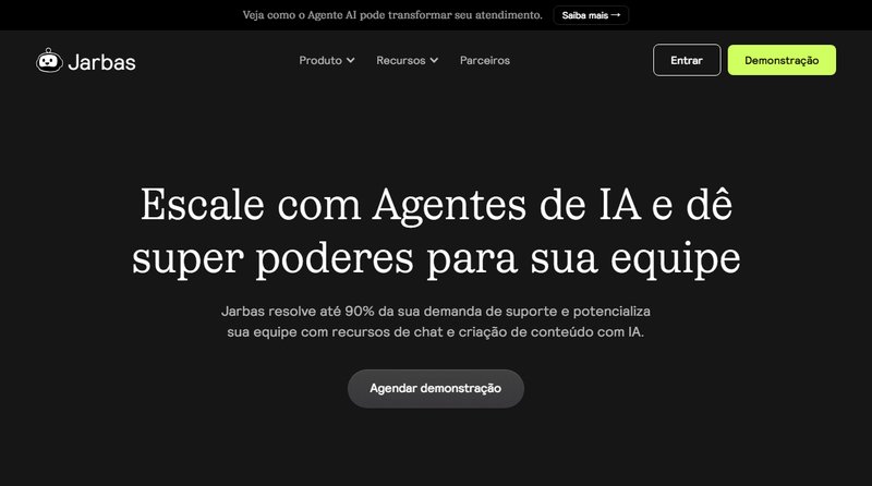 Jarbas 是一个基于人工智能的客户支持和内容创作平台，旨在通过自动化解决90%的客户支持需求，并提升团队生产力。-SOAI.IM