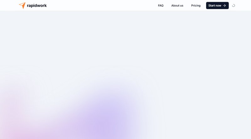 rapidwork提供一系列高效工具，帮助用户快速完成设计、文档处理、流程图制作等任务。-SOAI.IM