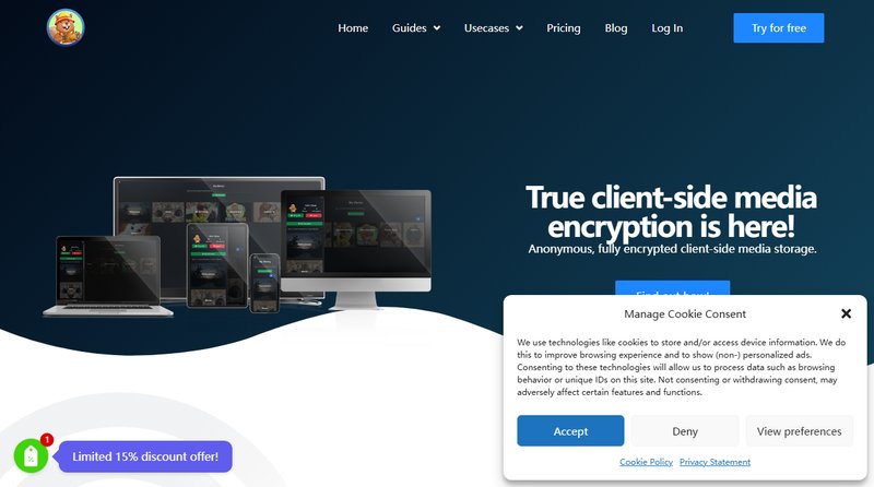 PhotoLog 提供客户端媒体加密存储，确保用户数据的隐私和安全。-SOAI.IM