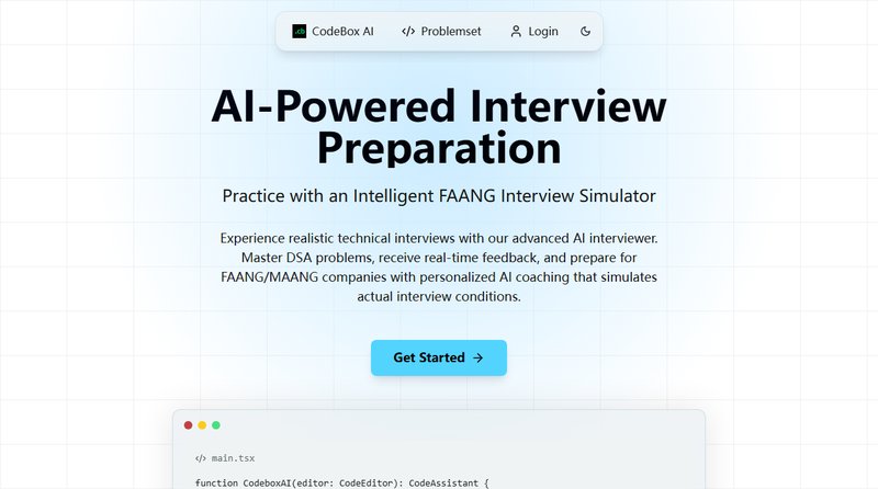 AI驱动的面试准备平台，提供FAANG公司技术面试模拟和DSA问题练习-SOAI.IM