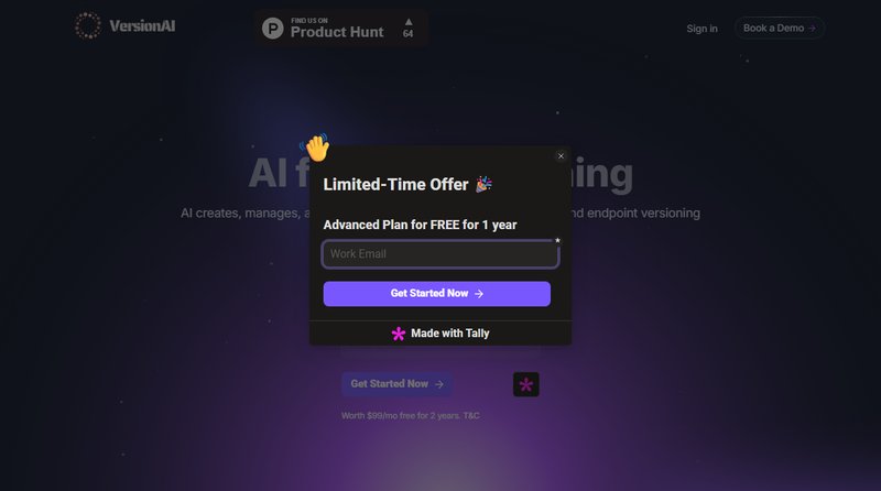 AI驱动的API版本管理平台，自动化创建、管理和交付符合行业标准的API和端点版本。-SOAI.IM
