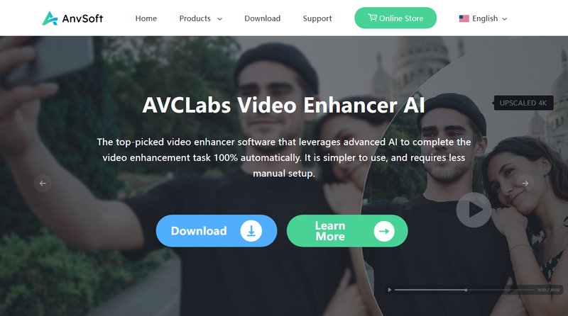 Anvsoft提供多种多媒体软件工具，包括视频增强、照片编辑、移动设备管理和PDF转换等功能，旨在提升用户的生产力和创造力。-SOAI.IM