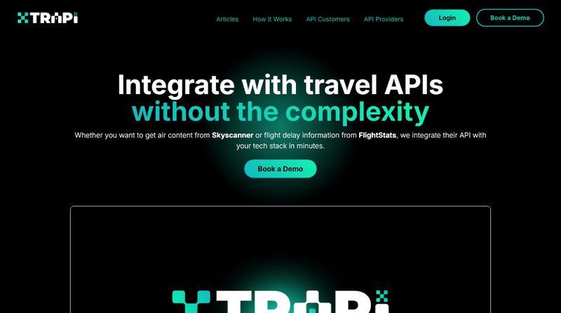 TRAPI提供快速且经济的旅行API集成服务，帮助用户在短时间内以低成本集成各种旅行相关的API。-SOAI.IM