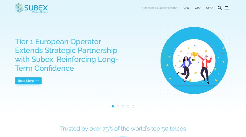 Subex是一家电信AI解决方案公司，致力于为全球通信服务提供商（CSP）提供连接体验。-SOAI.IM