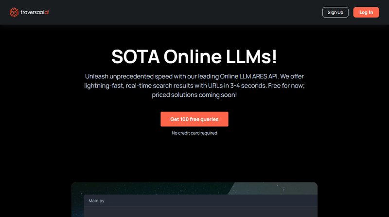 提供实时在线LLM ARES API服务，实现闪电般快速的搜索功能-SOAI.IM