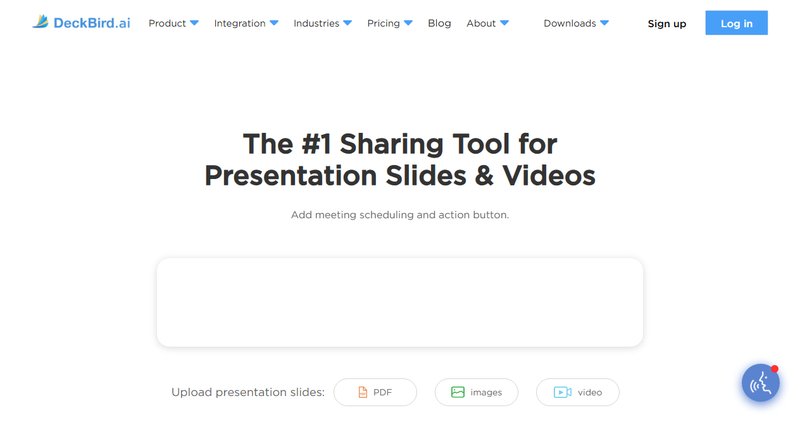 DeckBird.ai 是一款领先的演示文稿分享工具，提供智能视频演示、内置CRM和分析功能，帮助用户提升营销效果。-SOAI.IM