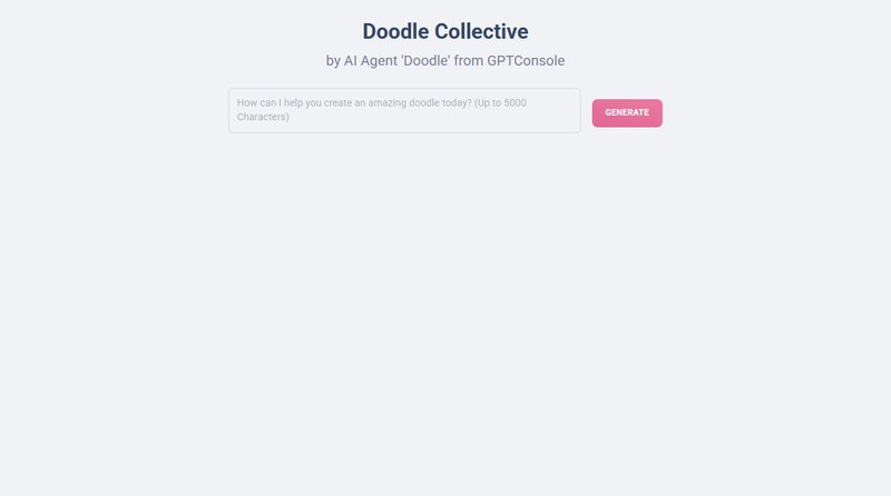 利用GPTConsole的AI技术快速生成高质量涂鸦，提升创意项目。-SOAI.IM