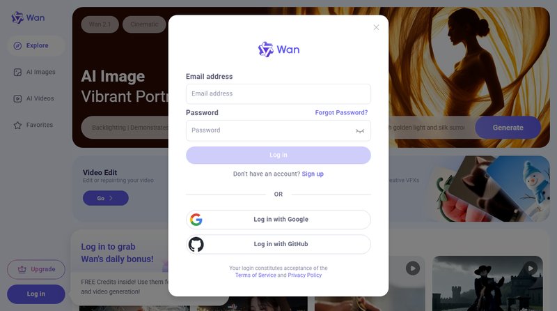 Wan AI提供领先的AI视频生成模型，支持图像和视频的AI生成与编辑-SOAI.IM