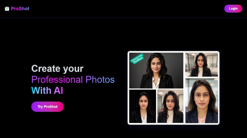 ProShot是一款利用AI技术将普通照片转化为专业级照片的工具。-SOAI.IM