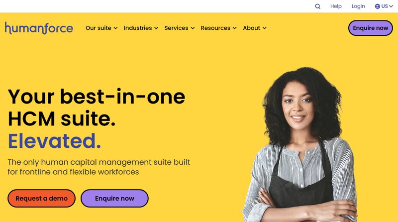 Humanforce提供一体化的人力资本管理解决方案，涵盖劳动力管理、人力资源、薪资和福利等领域。-SOAI.IM