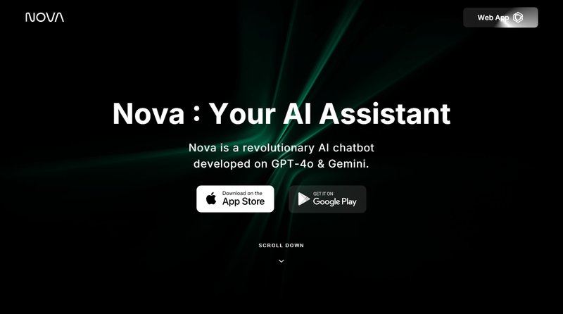 Nova是一款基于GPT-4o和Gemini开发的革命性AI聊天机器人，提供24/7的智能助手服务，支持多种设备和平台。-SOAI.IM
