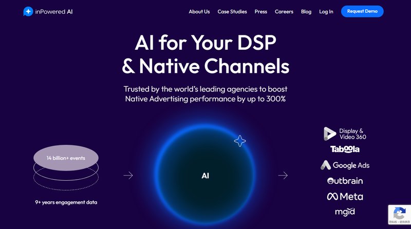 inPowered提供AI驱动的DSP和原生广告渠道优化服务，帮助提升广告性能。-SOAI.IM