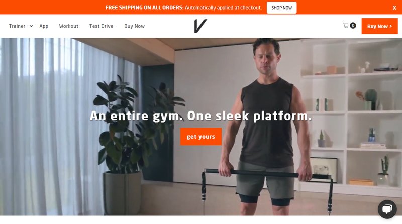 Vitruvian提供一款名为Trainer+的智能家庭健身平台，集成了先进的AI技术，提供个性化的力量训练体验。-SOAI.IM