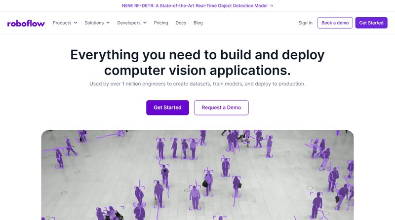 Roboflow为开发者和企业提供计算机视觉工具，帮助构建和部署计算机视觉应用。-SOAI.IM