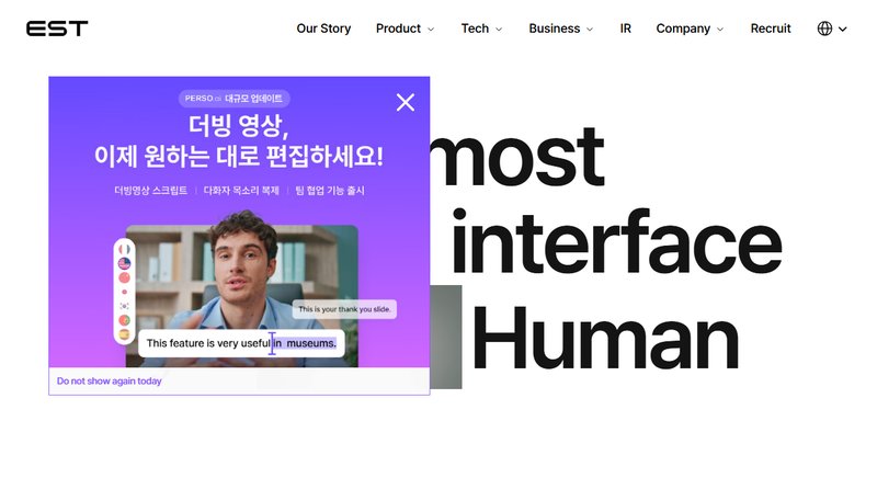 ESTsoft 提供多种基于人工智能的服务，包括实时对话、视频翻译、语音合成等，致力于通过AI技术让世界变得更便捷和安全。-SOAI.IM