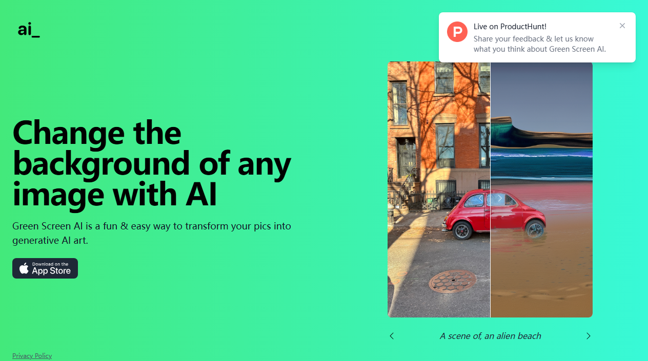 使用AI技术轻松更改图片背景，生成创意艺术效果-SOAI.IM