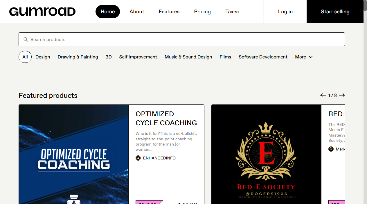 Gumroad是一个创意产品销售平台，帮助创作者销售数字产品、会员订阅和实体商品。-SOAI.IM