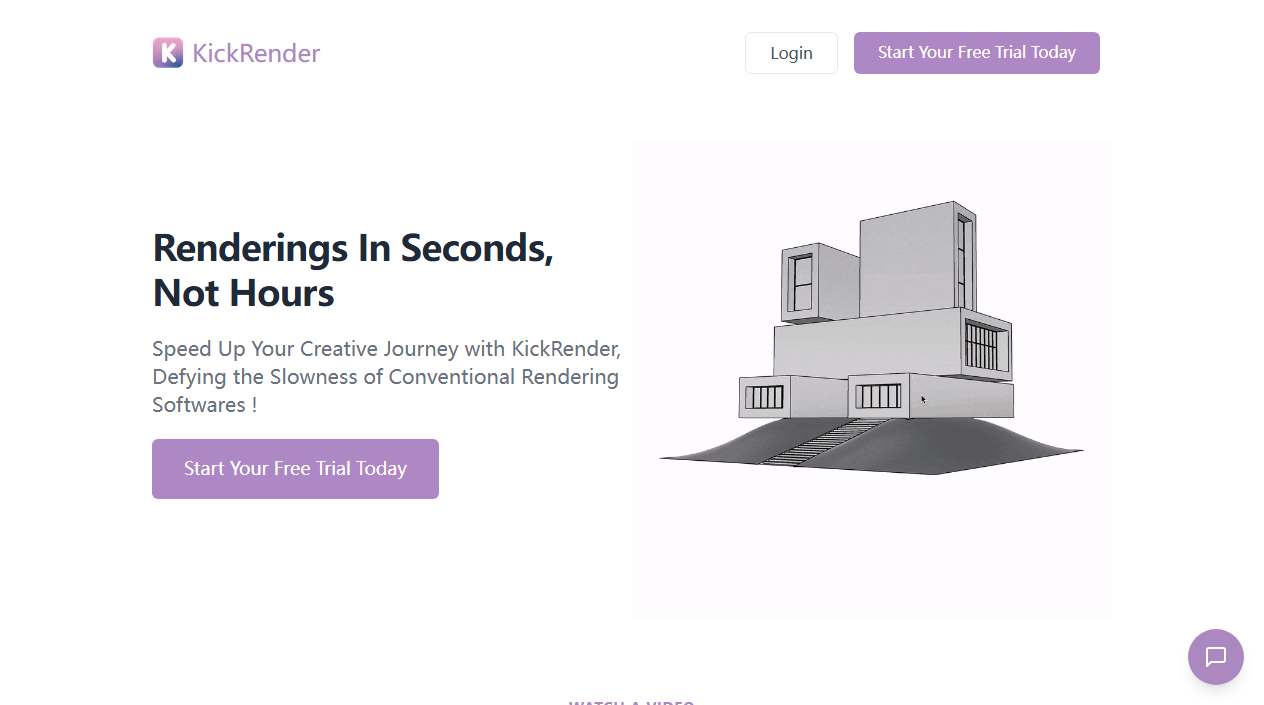KickRender是一款创新的3D渲染插件，旨在简化并加速渲染过程，提升设计工作效率。-SOAI.IM