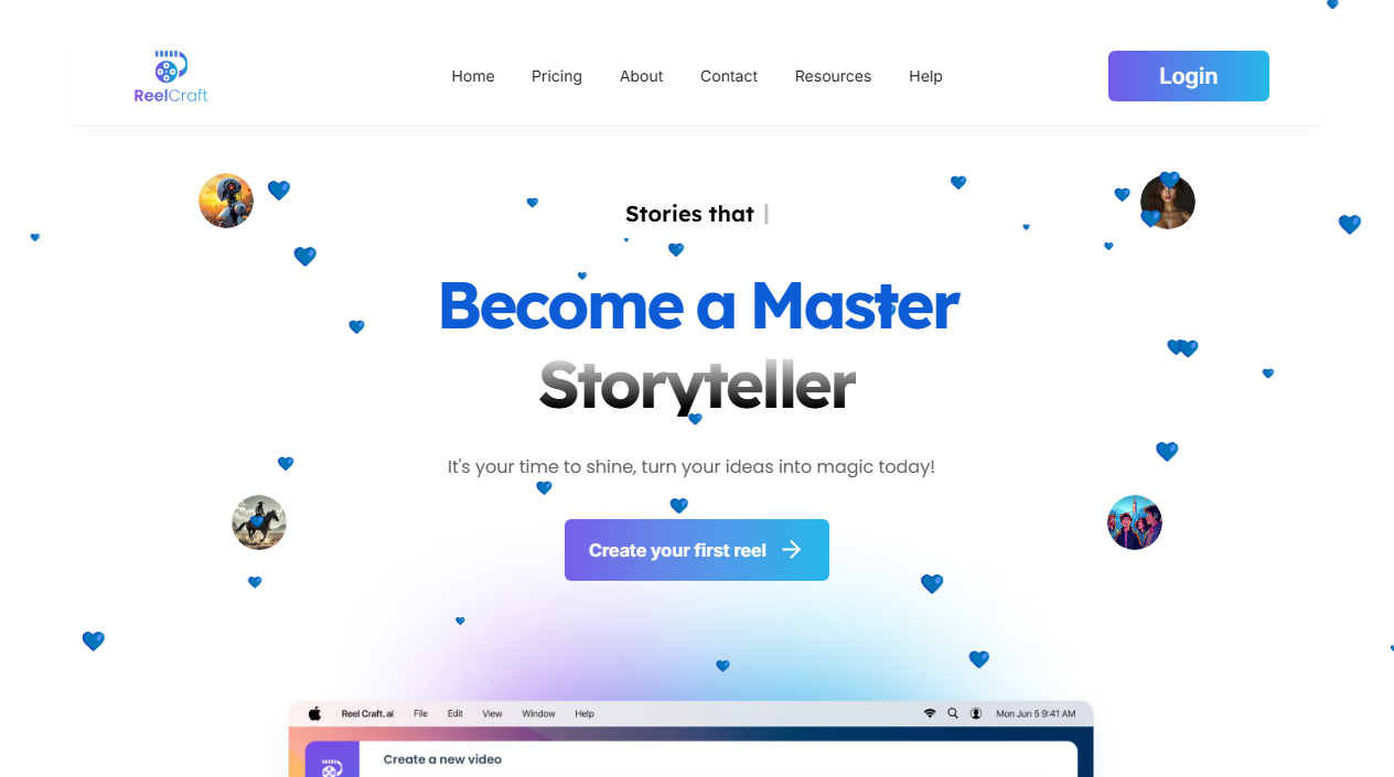 ReelCraft 是一个将想法转化为动画故事的全能创作工作室，提供从脚本生成到动画制作的一站式服务。-SOAI.IM